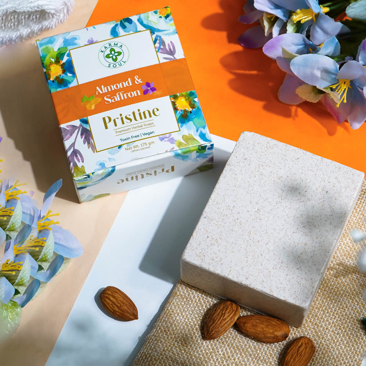 Almond & Saffron Pristine Soap – Karma Soul